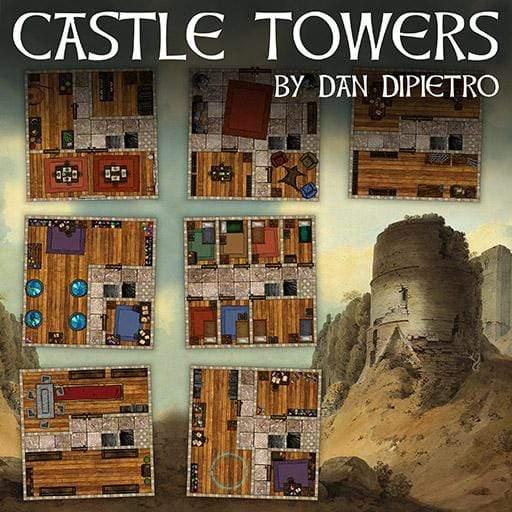 Castle Towers VTT Maps – Dungeons By Dan