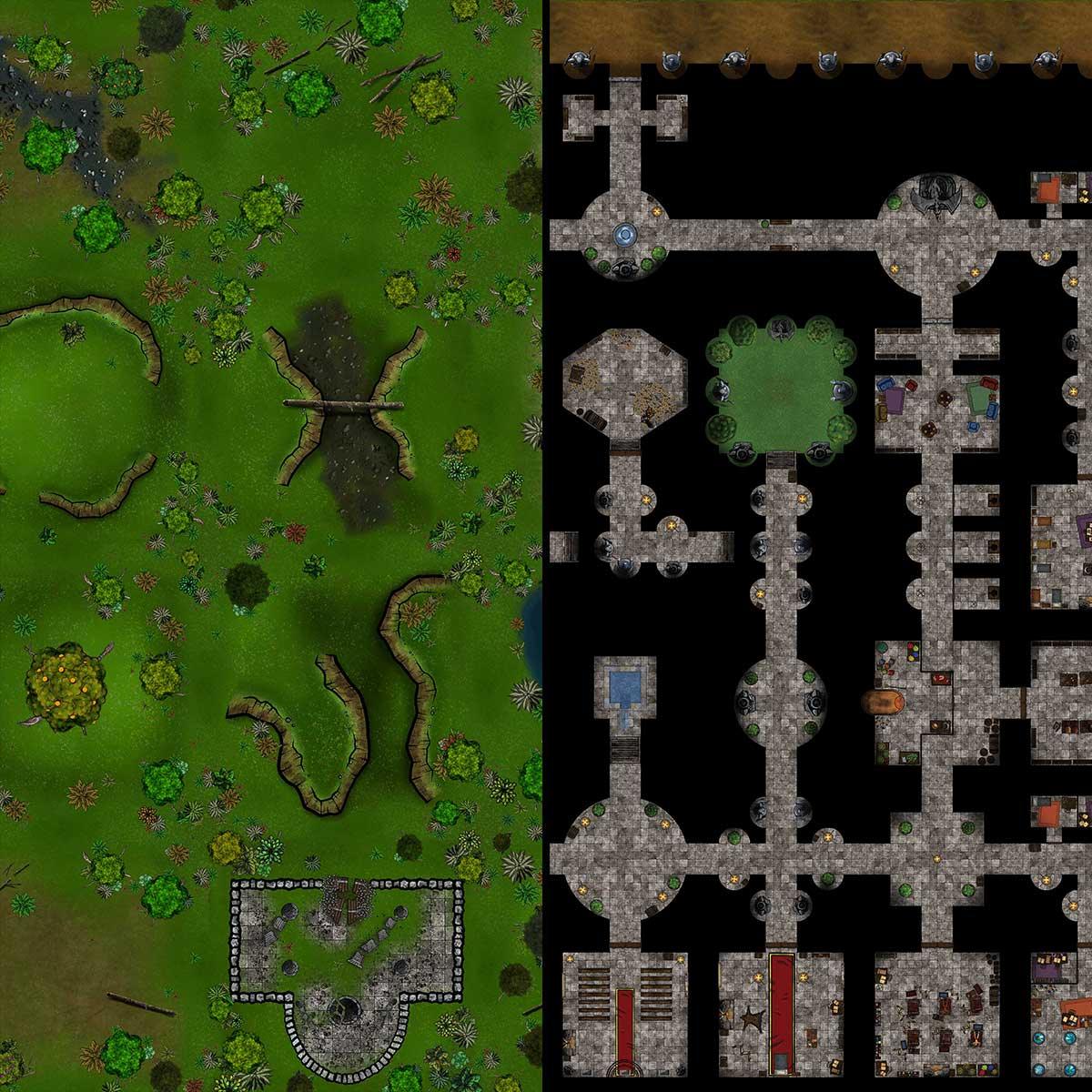 Massive Maps 2 – Dungeons By Dan